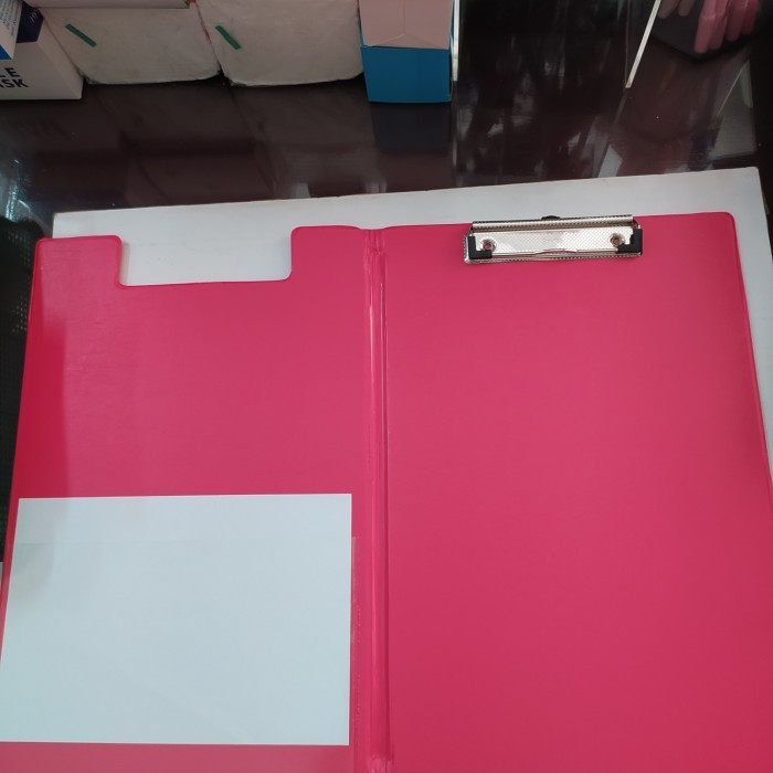 Jual Papan Jalan Bantex 2 Muka ( Clipboard Fc With Cover)Ukuran Folio ...