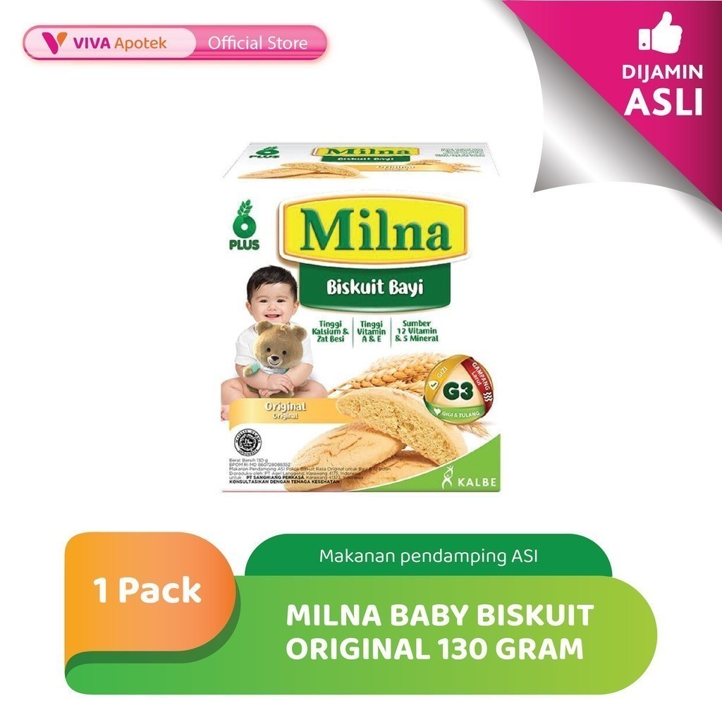 Jual Milna Baby Biskuit Original (1 Pack) | Shopee Indonesia