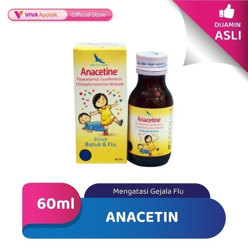 Jual Anacetin Syr 60Ml | Shopee Indonesia