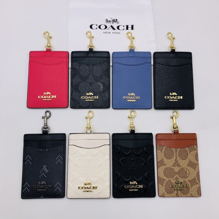 Jual Coach Metal Logo Card Holder Id Lanyard Name Tag Pro Edition ...