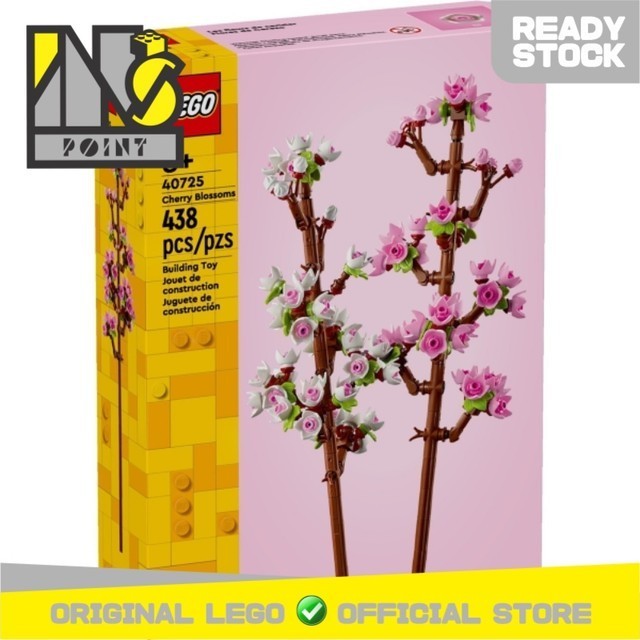 Jual LEGO 40725 - Icons - Cherry Blossoms | Shopee Indonesia
