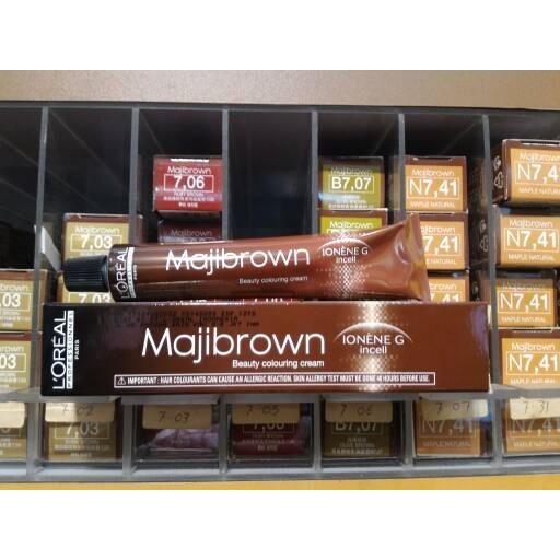 Jual LOREAL MAJIBROWN HAIR COLOR CAT RAMBUT ( GROSIR) | Shopee Indonesia