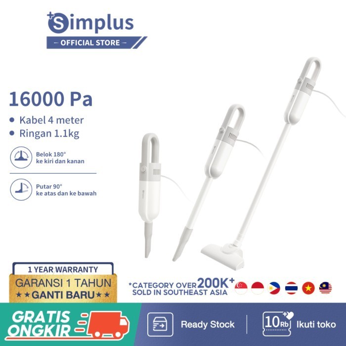 Jual Simplus Upgrade+ 3 In 1 Vacuum Cleaner Vakum Penghisap Penyedot ...