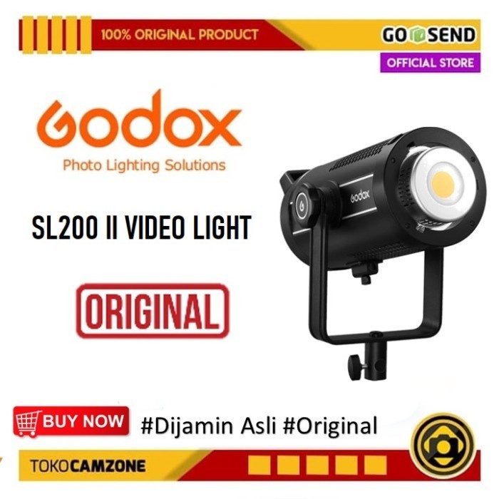 Jual Godox Sl200 Ii Led Video Light | Shopee Indonesia