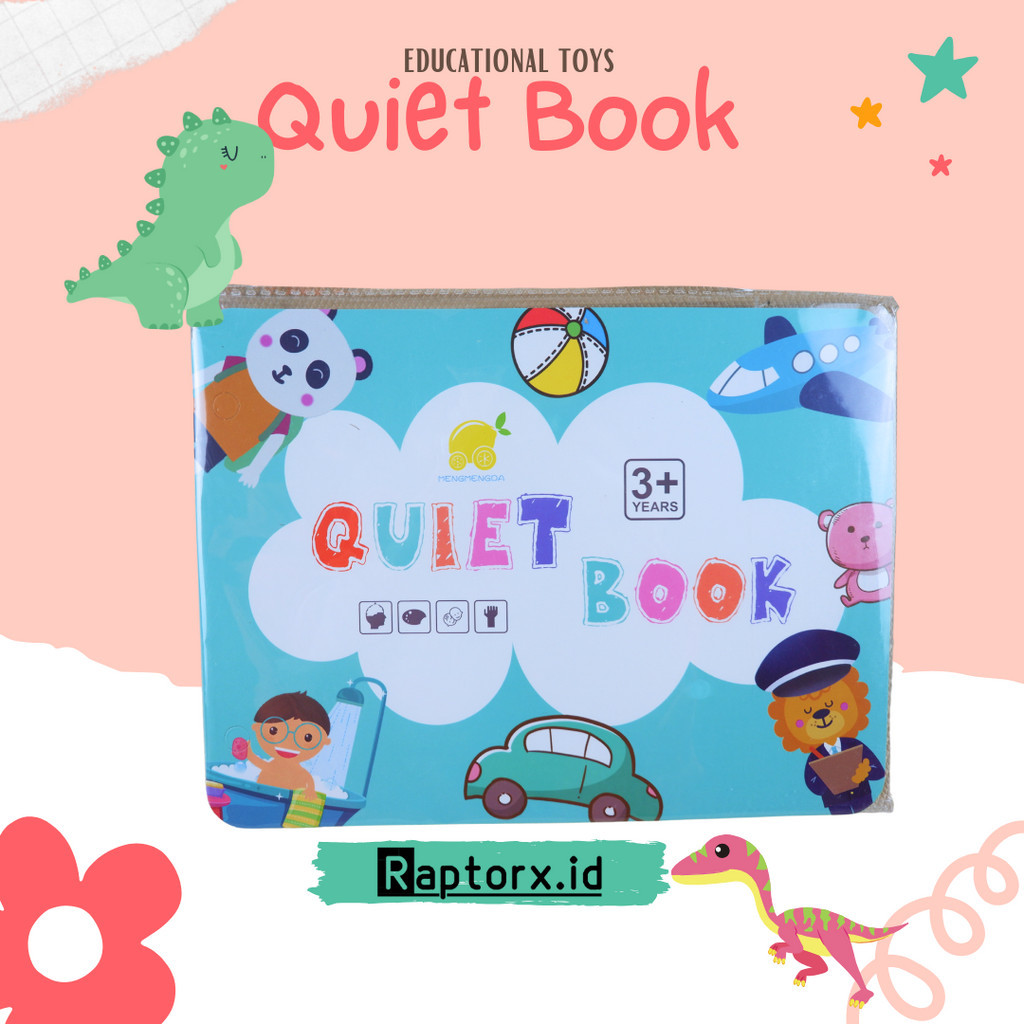 Jual Activity Book Kertas Mengmengda Quiet Book Aktivitas Buku ...