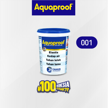 Jual CAT TEMBOK PELAPIS ANTI BOCOR AQUAPROOF 1 KG / AQUA PROOF 1 KG ...