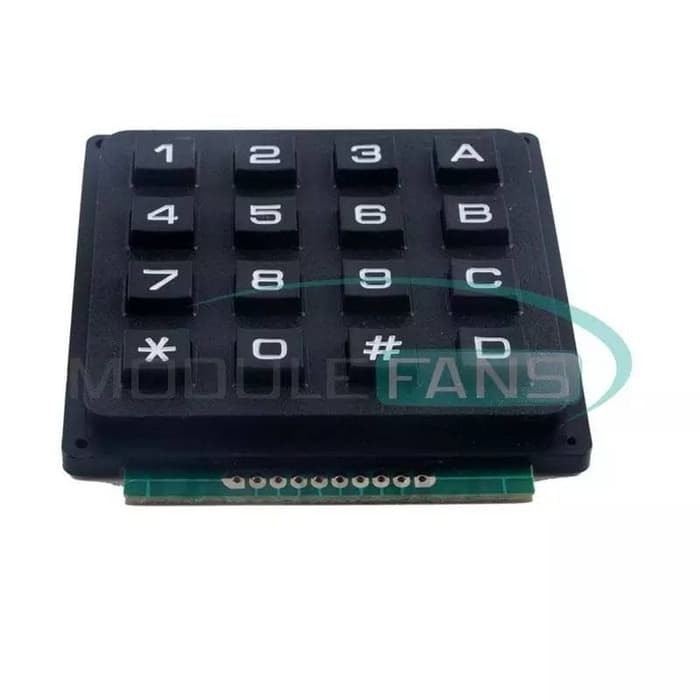 Jual Stamp Keyboard 4x4 Matrix Keypad Module Key Switch Push Button ...