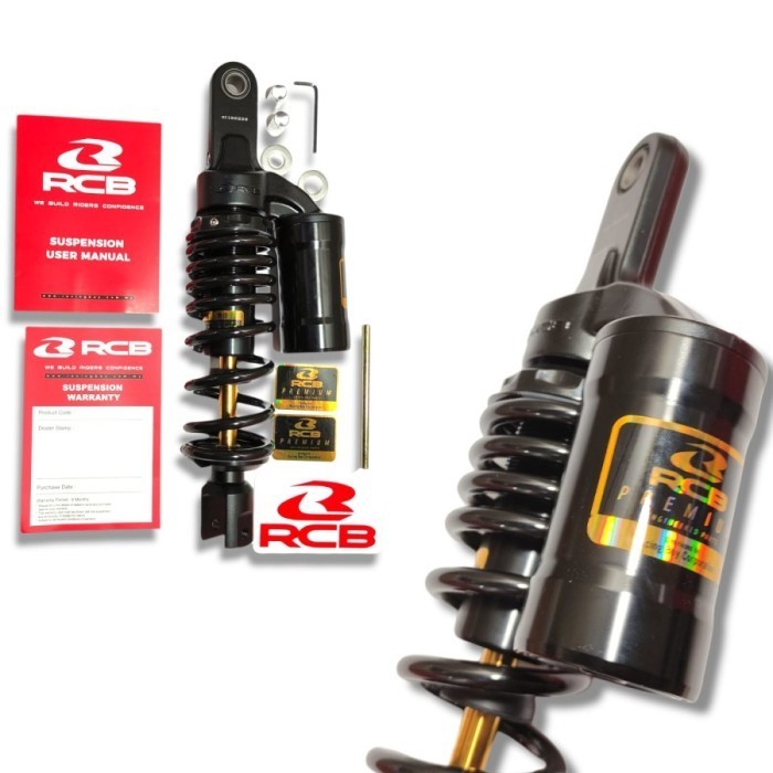 Jual Shockbreaker Shock Tabung Rcb Mb-2 Black Series Vario 150 / 125 ...