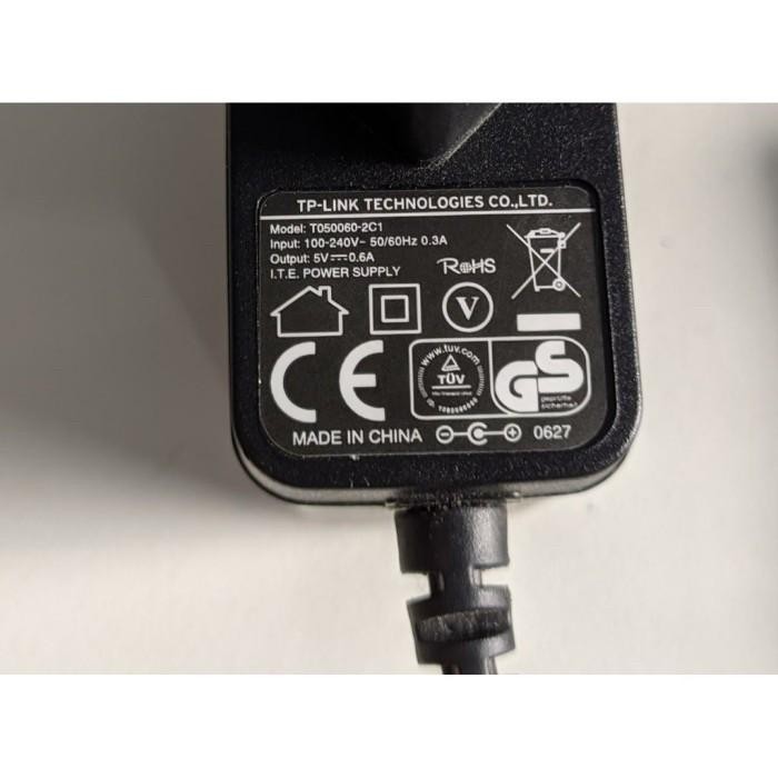 Jual Kabel Power Router Adapter Tp-Link 5V 0.6A Plug Ac Output Dc ...