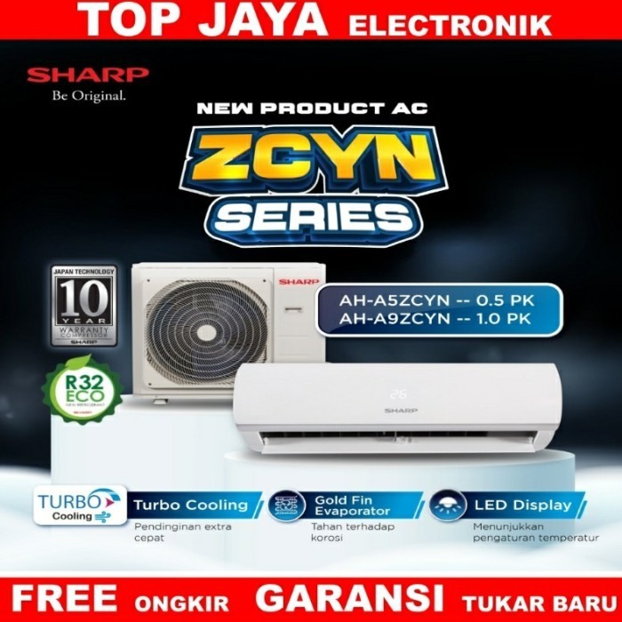 Jual Ac Sharp 1Pk New Series Garansi Resmi | Shopee Indonesia