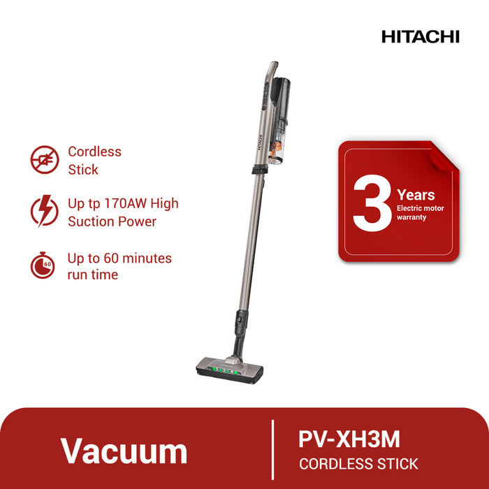 Jual Vacuum Cleaner Hitachi Pv-Xh3M Cordless Stick Pvxh3M | Shopee ...