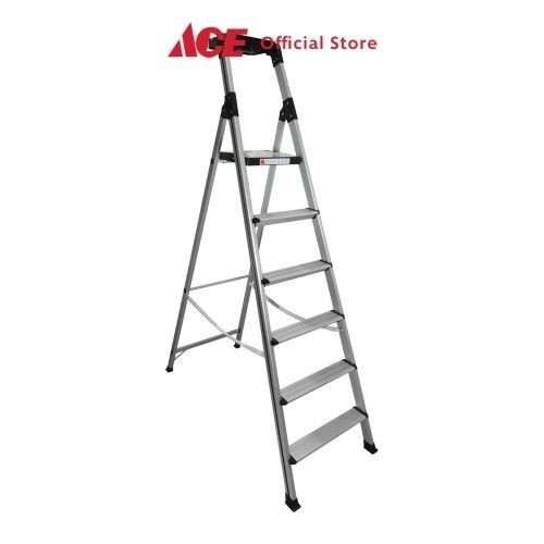 Jual Ace - Krisbow Tangga Aluminium Dengan Handle 6 Step | Shopee Indonesia