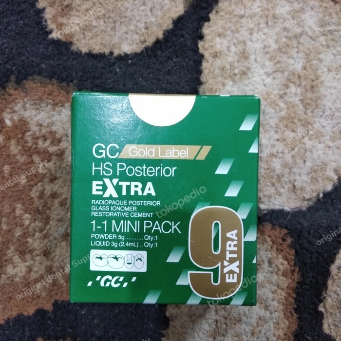 Jual FUJI 9 MINI PACK DENTAL GC GOLD LABEL POSTERIOR EXTRA | Shopee Indonesia
