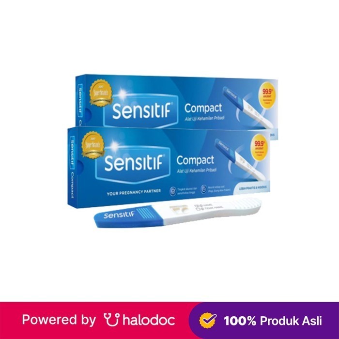 Jual SENSITIF COMPACT 2 BOX - TEST PACK - HALODOC | Shopee Indonesia