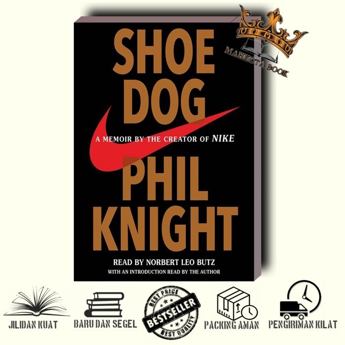Jual Buku Shoe Dog By Phil Knight | Shopee Indonesia