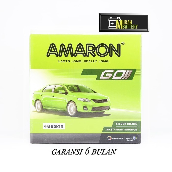 Jual Aki Mobil Toyota Rush Ns60 / 46B24R Amaron Go Aki Kering 12V / 45Ah | Shopee Indonesia
