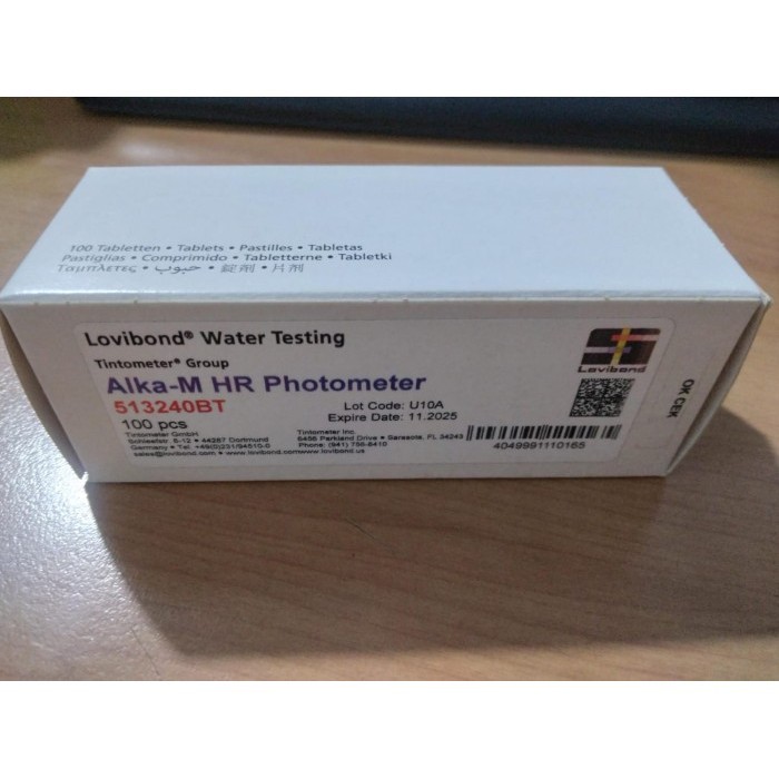 Jual Alka-M-Hr Photometer Lovibond Cat. 513240Bt | Shopee Indonesia