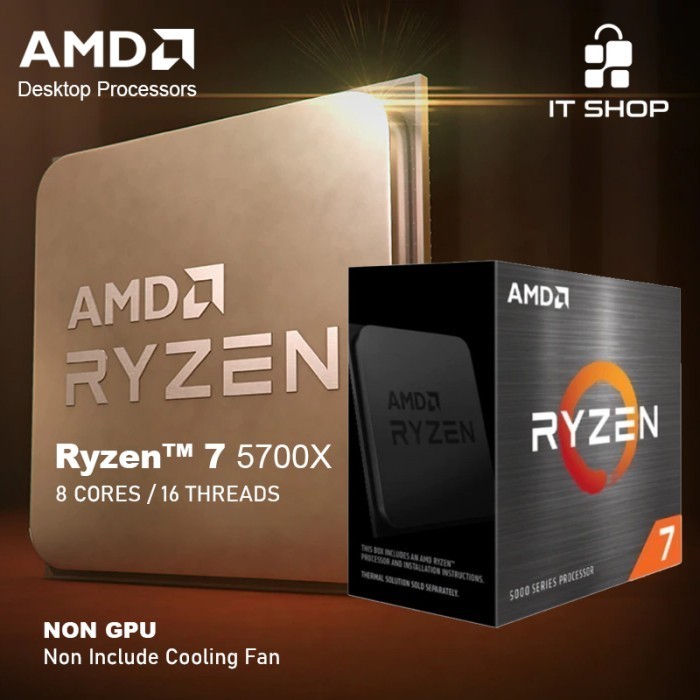 Jual Processor Amd Am4 Ryzen 7 5700X Box | Shopee Indonesia