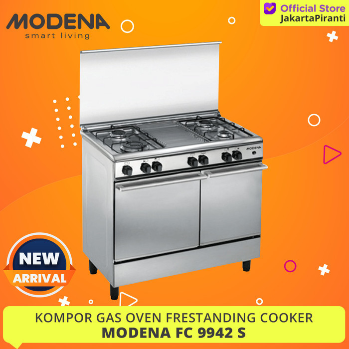 Jual Kompor Gas Oven Free Standing Freestanding Cooker Modena Fc 9942 S ...