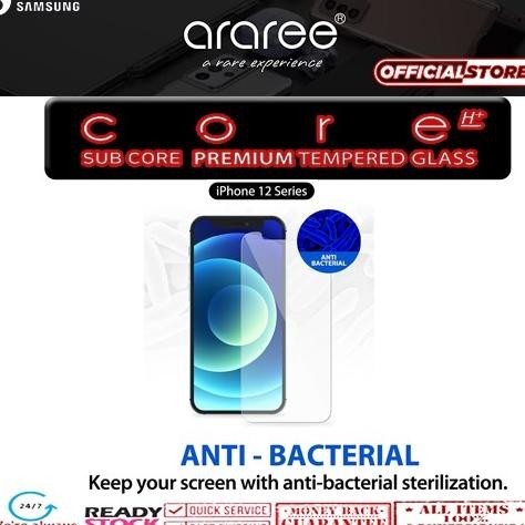 Jual Iphone 12 Pro Max Pro Araree Subcore Premium Glass Antibacterial ...