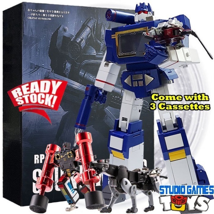 Jual RP-46 Transformers SoundWave MP FT KO - BmB Deformation Sound ...