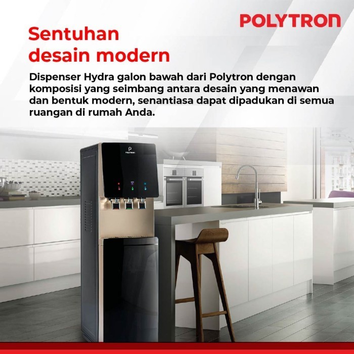 Jual Polytron Dispenser Galon Bawah Hydra Pwc 776 | Shopee Indonesia