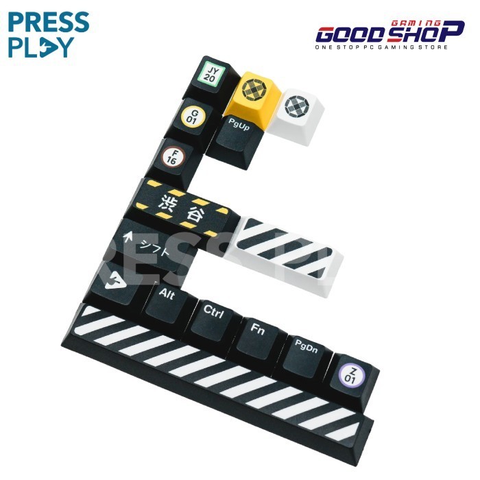 Jual Ppbt Shibuya Pbt Dye Sub Keycap Set Japanese Root By Press Play ...