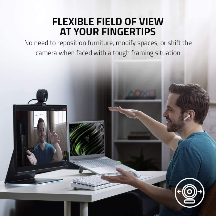 Jual Razer Kiyo Pro Usb Camera Gaming Webcam Web Cam Gaming Full Hd ...