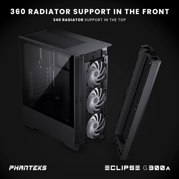 Jual Phanteks Eclipse G300A Mid Tower Atx Gaming Case | Shopee Indonesia