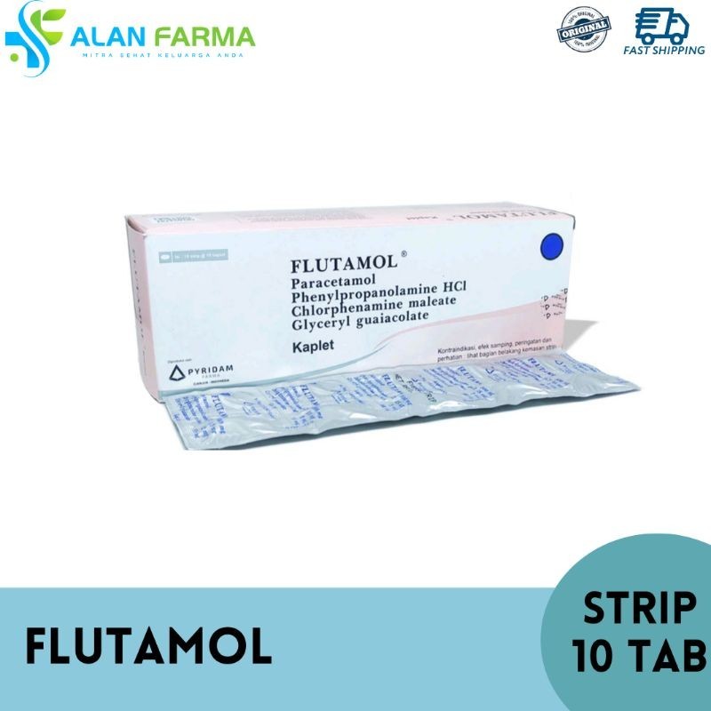 Jual Flutamol Tablet Strip isi 10 Tablet | Shopee Indonesia