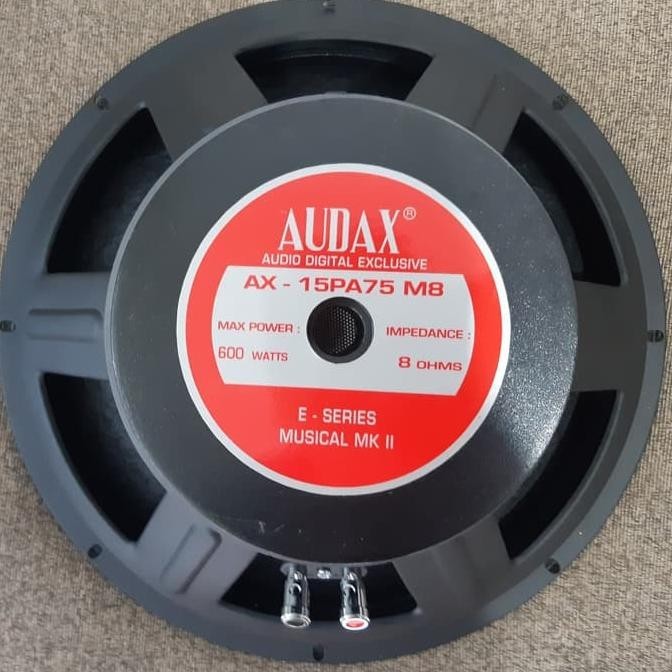 Jual (DEEPS) AUDAX SPEAKER 15 INCH DAYA 600 WATT TIPE AX-15PA75 FULL RANGE ASLI | Shopee Indonesia