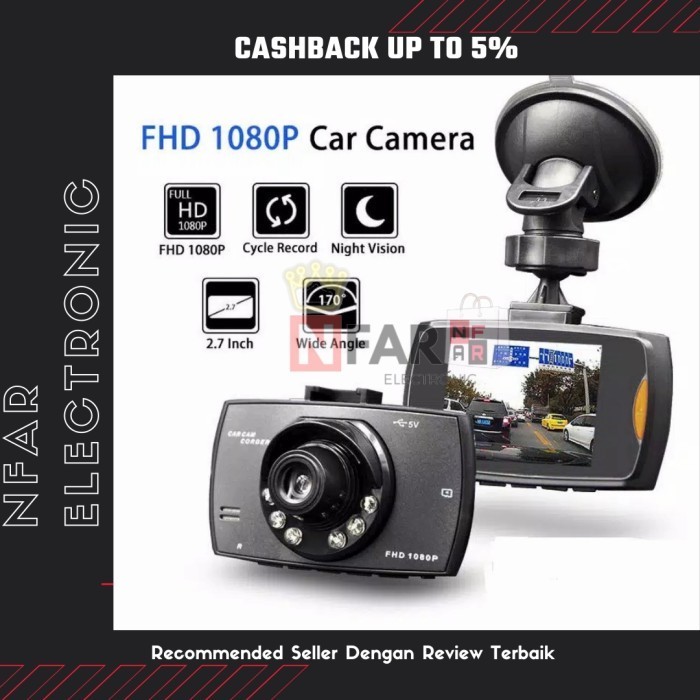 Jual KAMERA MOBIL DEPAN DVR G30 RECORDER FULL HD 1080P DASHCAM MOBIL ...