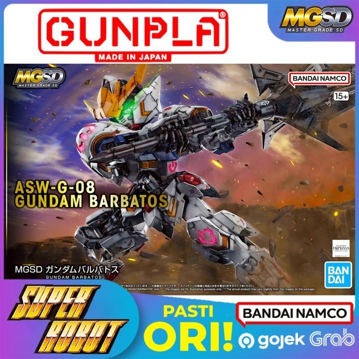Jual MGSD Gundam Barbatos - MG SD Master Grade Super Deformed BANDAI | Shopee Indonesia