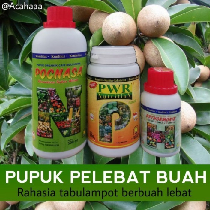Jual Paket Pupuk Pelebat Buah Pupuk Organik Cair Poc Nasa Hormonik Power | Shopee Indonesia