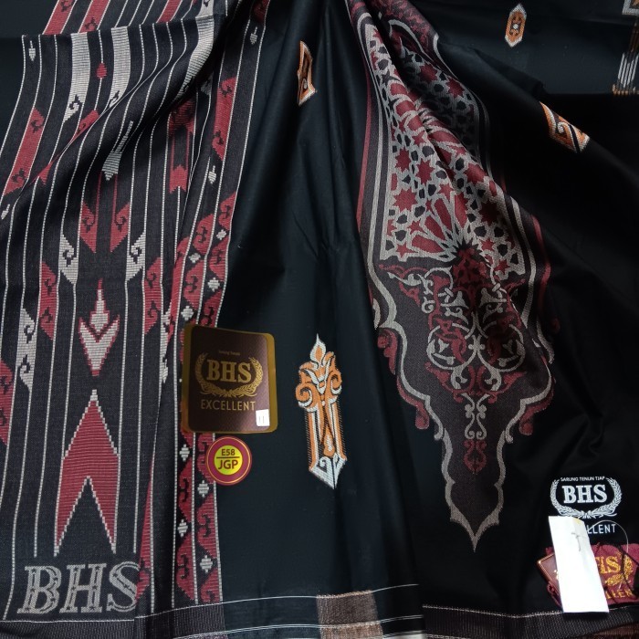 Jual Sarung Bhs Excellent Gold E58 Jgp 11 Hitam | Shopee Indonesia