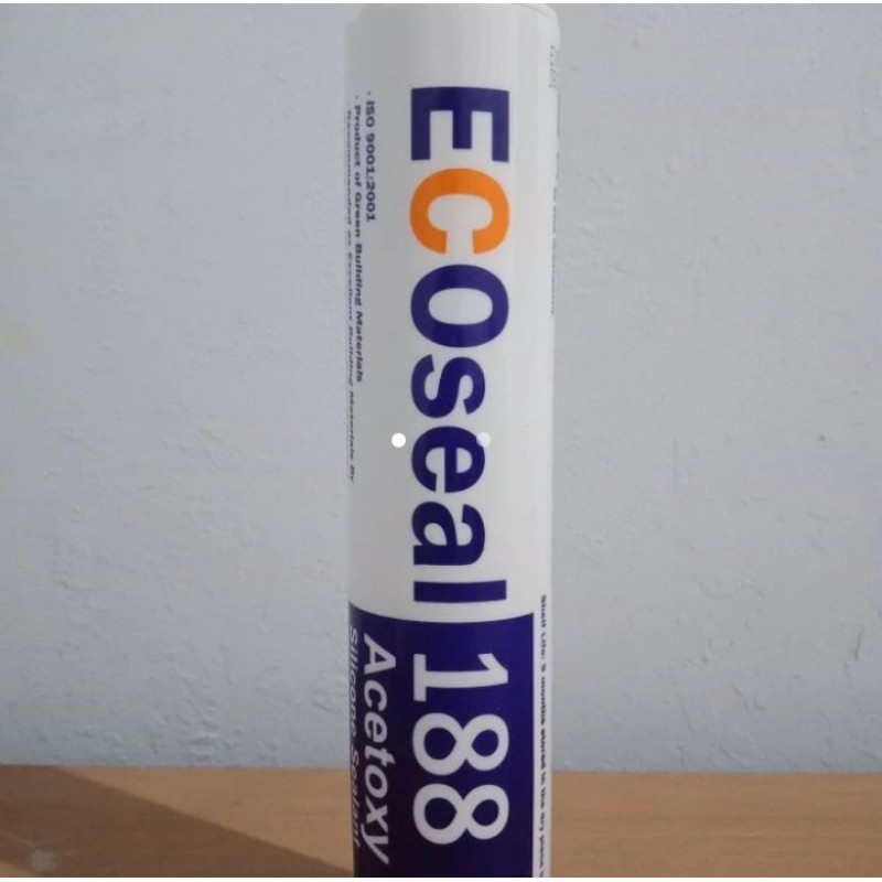 Jual LEM SILICONE SEALENT WHITE Jenis Asam 270ml Merk ECOSEAL | Shopee Indonesia
