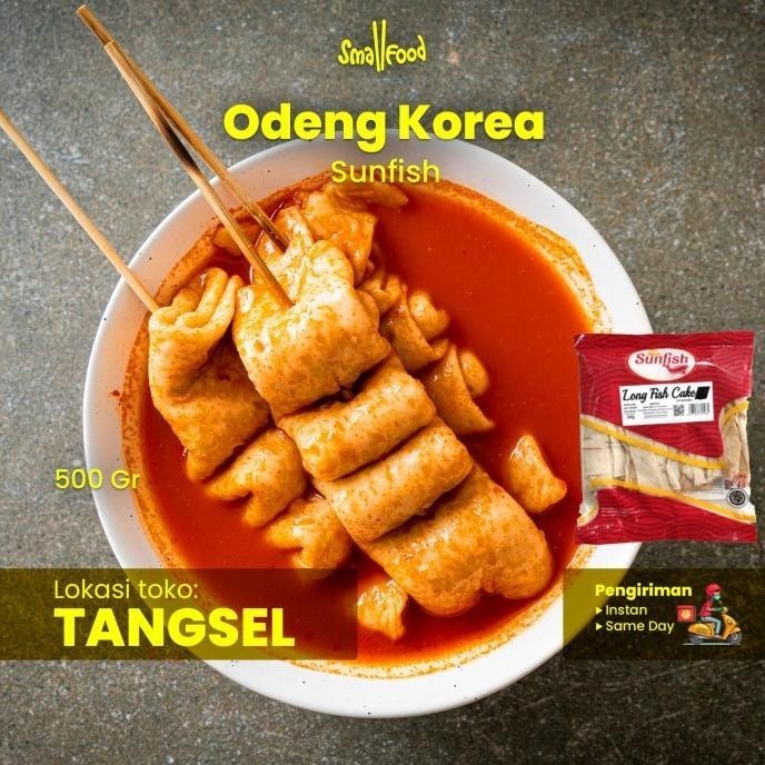 Jual Uinn - Sunfish Long Fish Cake 500Gr Odeng Korea Smallfood Frozen ...