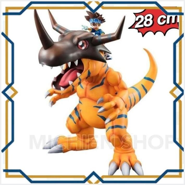 Jual [MCH] DIGIMON ADVENTURE AGUMON ACTION FIGURE BIG SIZE | Shopee ...