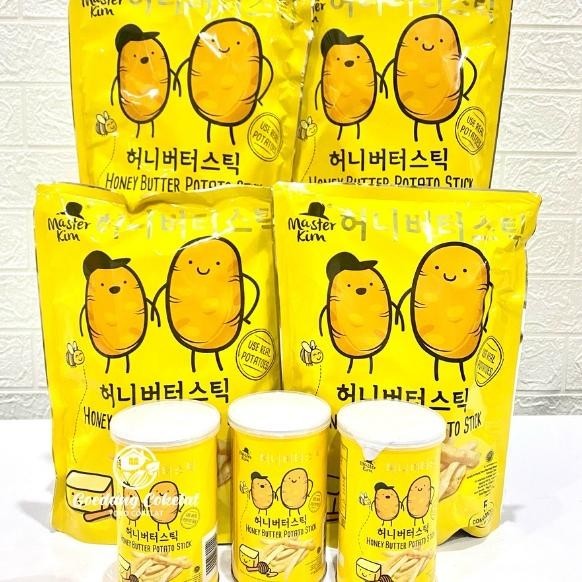 Jual POI Master Kim Potato Snack Stick Salted Hot Spicy Honey Butter ...