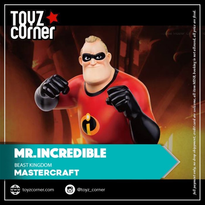 Jual Beast Kingdom Master Craft Series MC-007 Mr. Incredible | Shopee ...