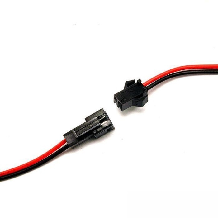 Jual Soket Terminal Kabel Male Female Connector 2 Pin Connector LED ...
