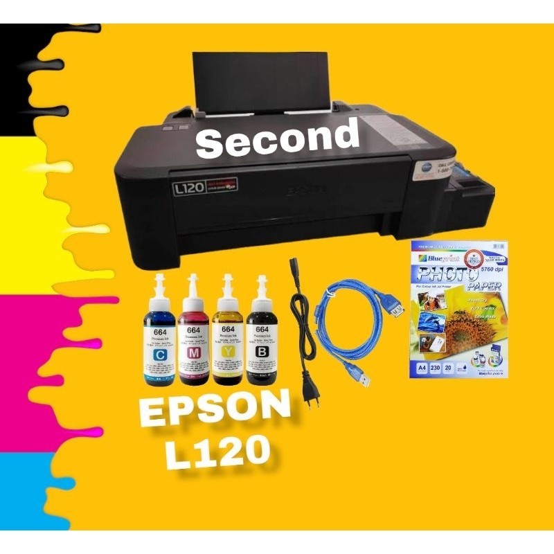 Jual Printer Epson L120 Ink Jet Print Only [Second] | Shopee Indonesia