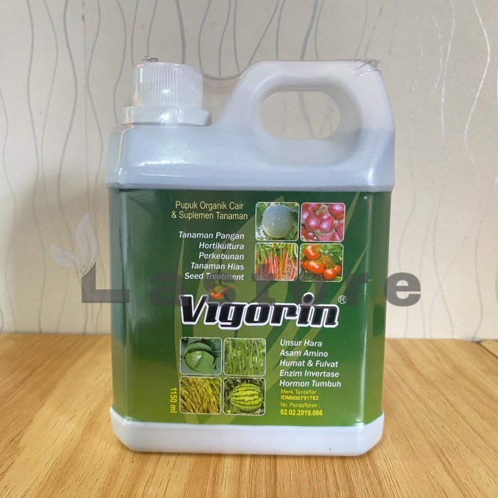 Jual Pupuk Organik Cair & Suplemen Tanaman Vigorin 1150 Ml | Shopee ...