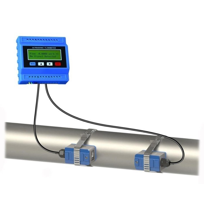 Jual Ultrasonic Flow Meter TUF2000M Liquid FlowMeter TUF-2000M 50-700mm ...