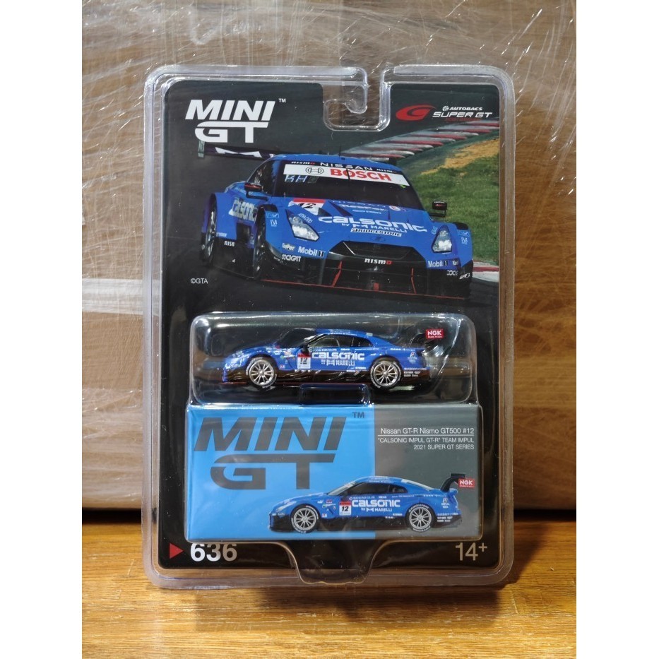 Jual Mini GT 636 Super GT GTR Nismo GT500 CALSONIC Team IMPUL 2021 ...