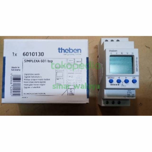 Jual Digital Timer Theben Simplexa 601 Top | Shopee Indonesia