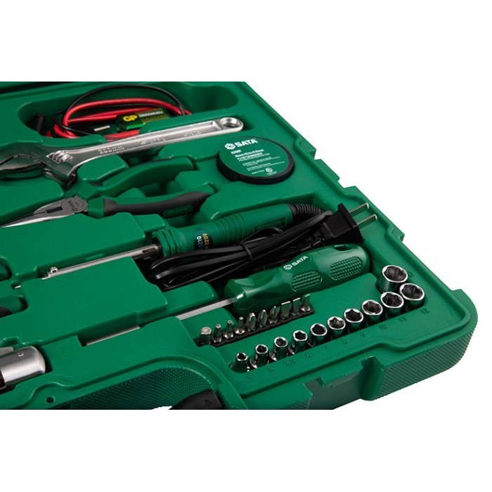 Jual SATA TOOLS 53 Pc. Electrical Toolkit Set Telecom Tool Set 09535 ...