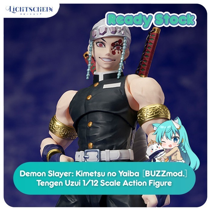Jual 1/12 scale BUZZmod action figure Tengen Uzui - Demon Slayer ...