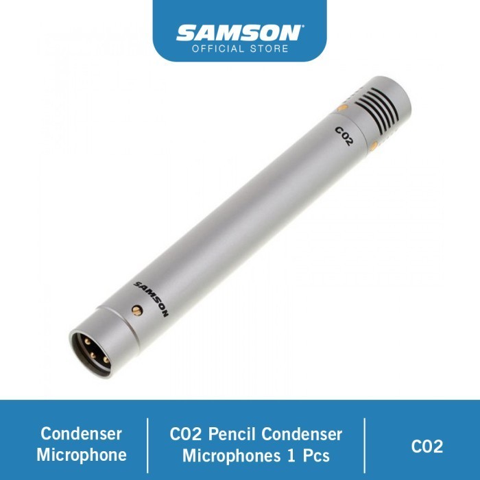 Jual Samson C02 Pencil Condenser Microphones 1 Pcs | Shopee Indonesia