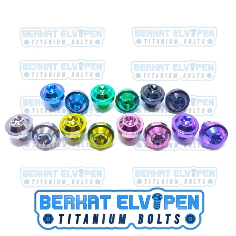 Jual Baut Titanium Tutup Lubang Spion Beat Scoopy Vario 110 125 150 Pcx 150 160 Adv 150 Xmax 250 ...